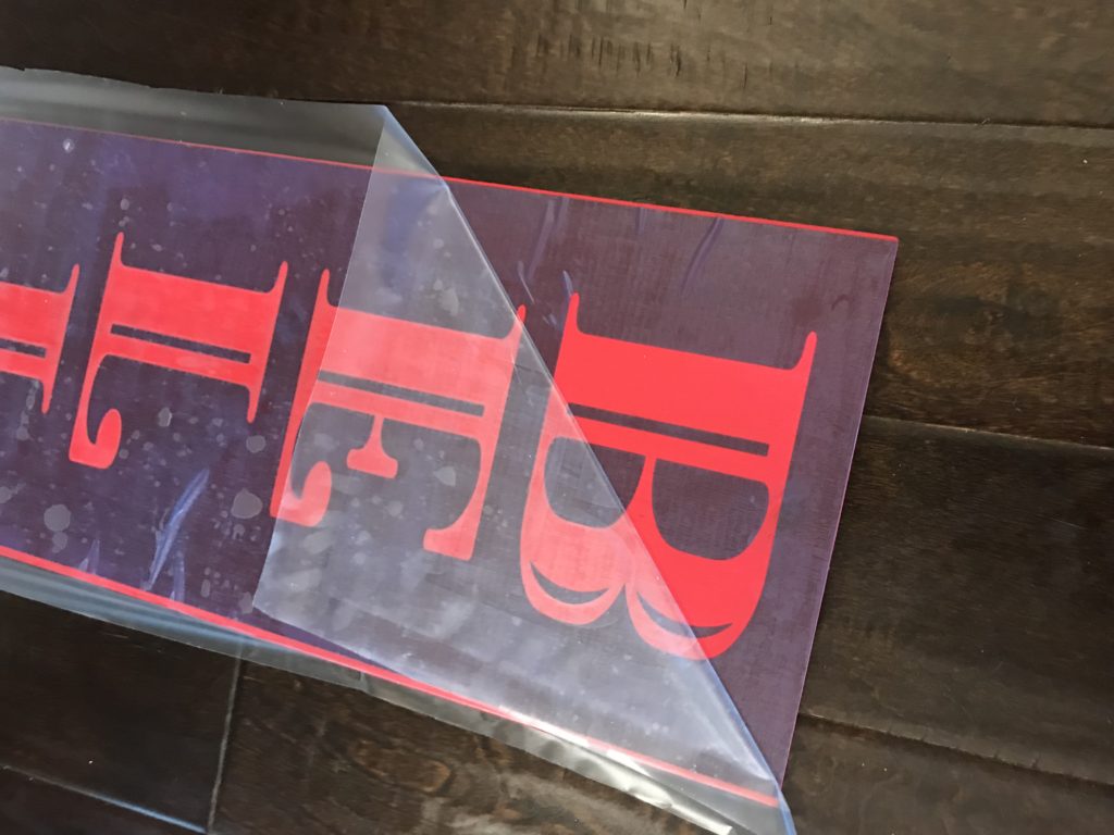 Make Wood Signs with Vinyl Step by Step - Whimsy Willow Creations